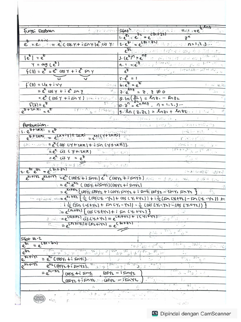 Analisis Variabel Kompleks | PDF