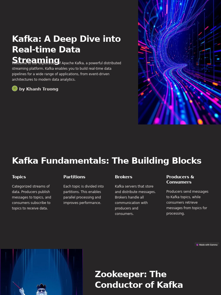Kafka A Deep Dive Into Real Time Data Streaming | PDF | Computer Science | Computing