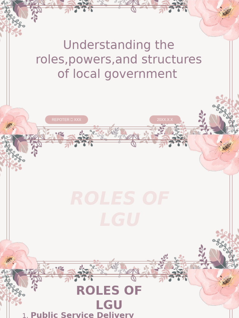 Phil - Pol Presentation | PDF | Governance | Local Government