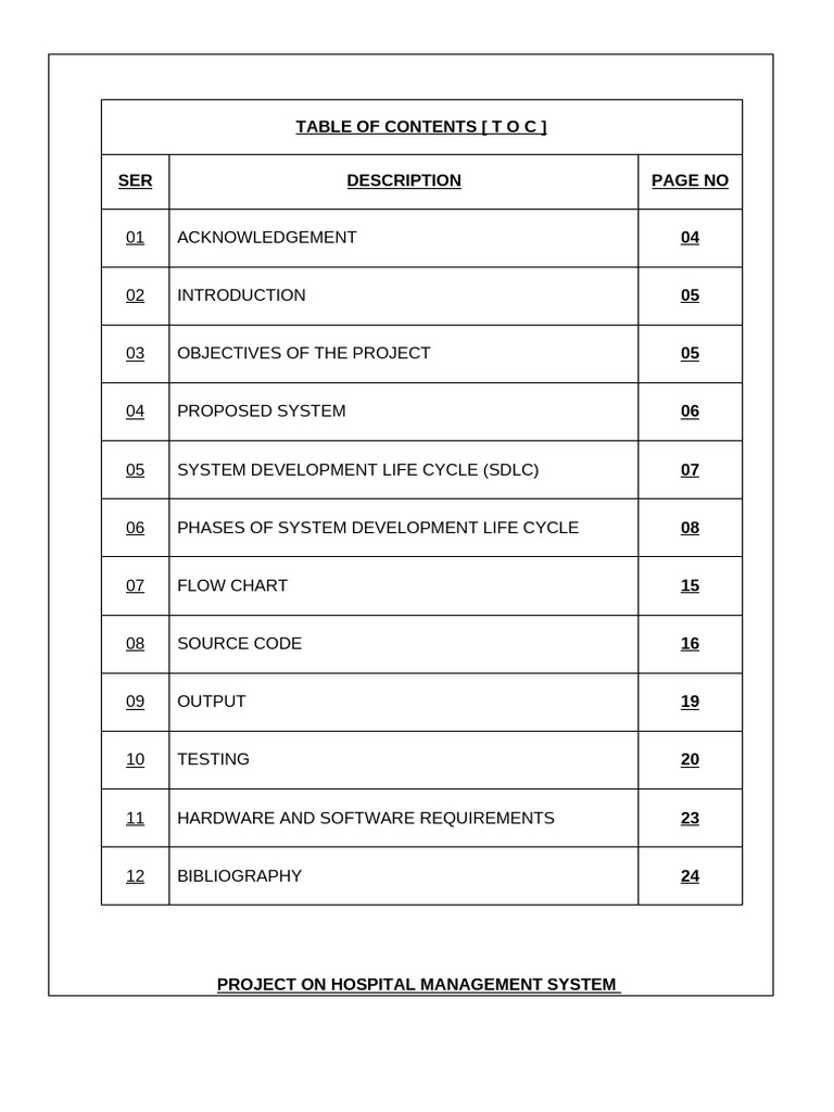 Hospital Mgmt System | PDF | Software Testing | System