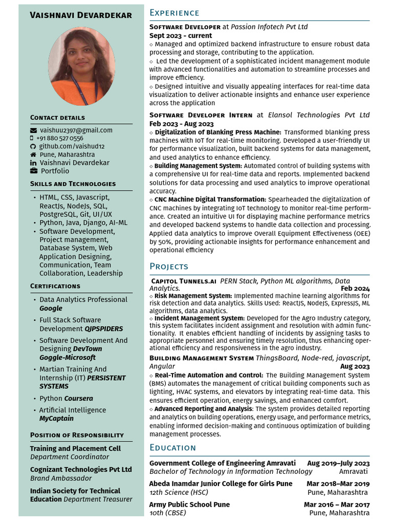 Elansol Technologies Internship Overview | PDF | User Interface ...