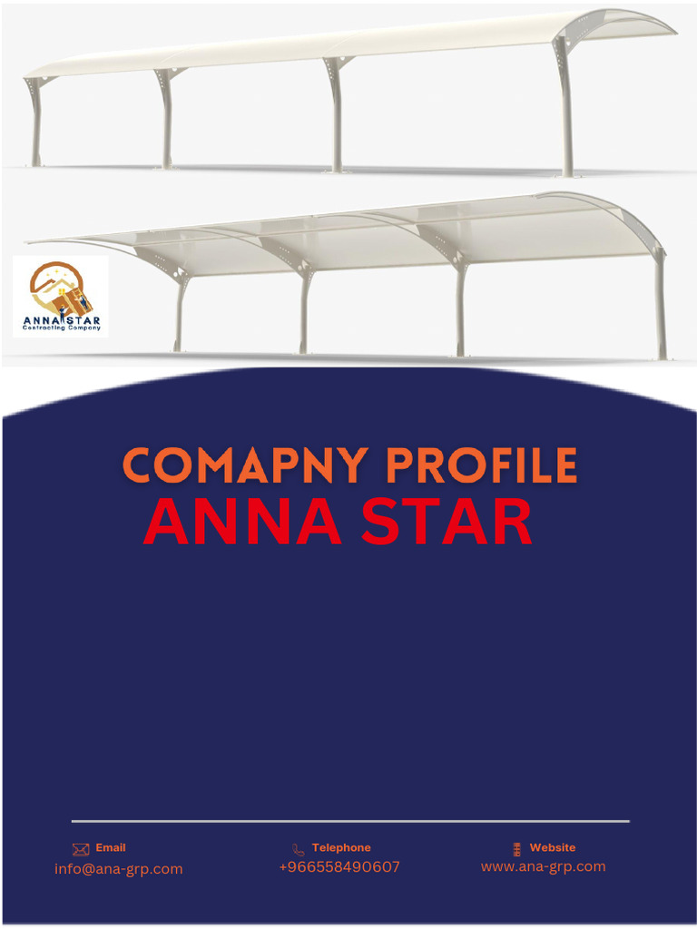 Car-Parking-Shade-Profile - Tents Profile Final | PDF | Risk | Hazards