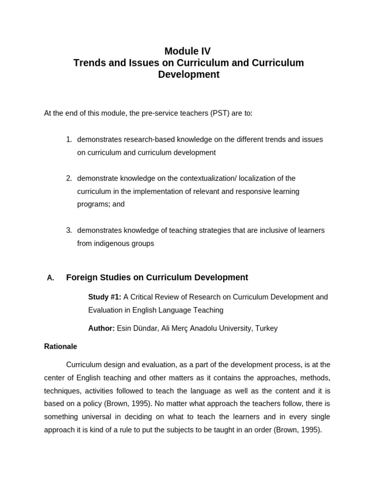 EDUC.-6-Module-4-2022 | PDF | Curriculum | Learning