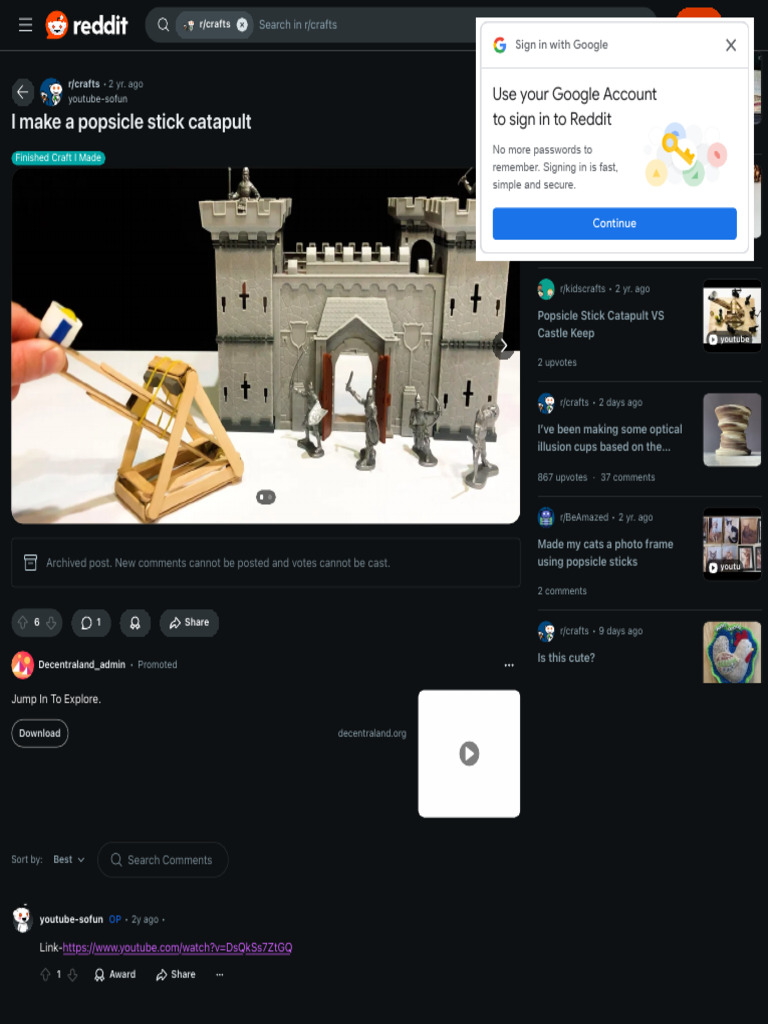 Popsicle Stick Catapult Guide | PDF | World Wide Web | Internet & Web