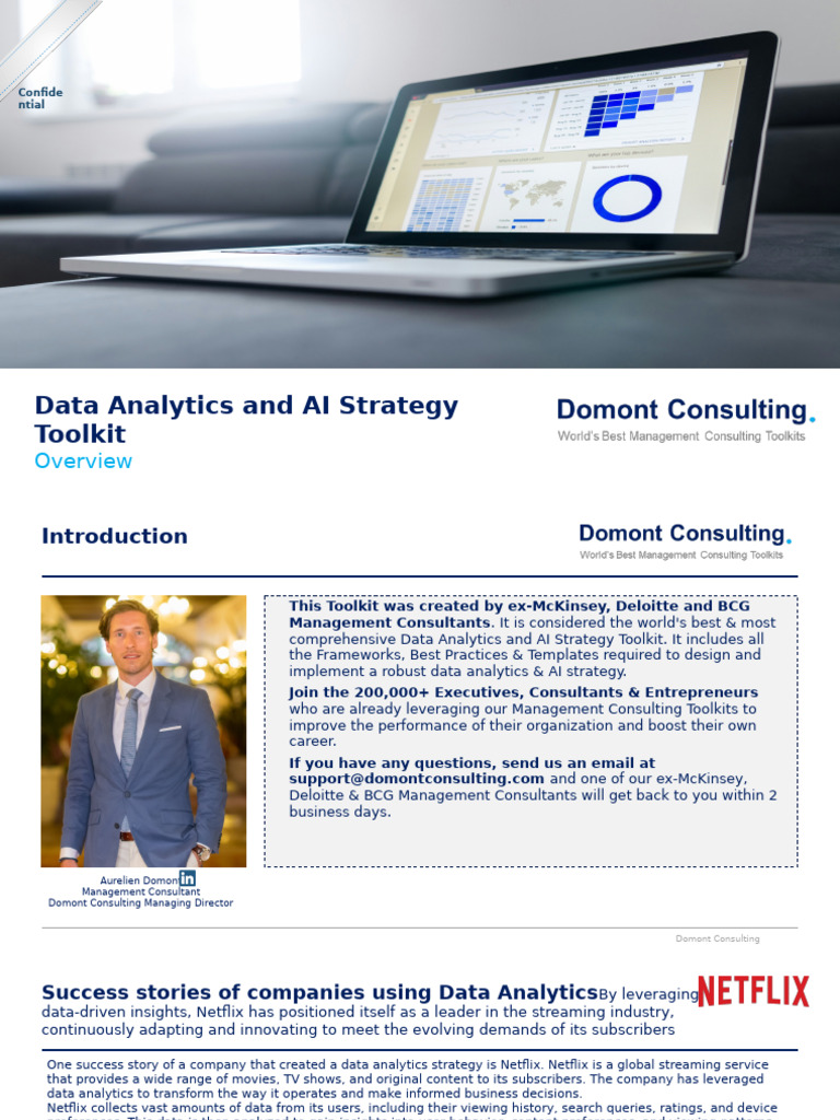 Data Analytics and AI Strategy Toolkit - Overview | PDF | Artificial ...