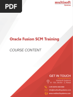 Oracle Fusion SCM Content | PDF | Procurement | Pricing