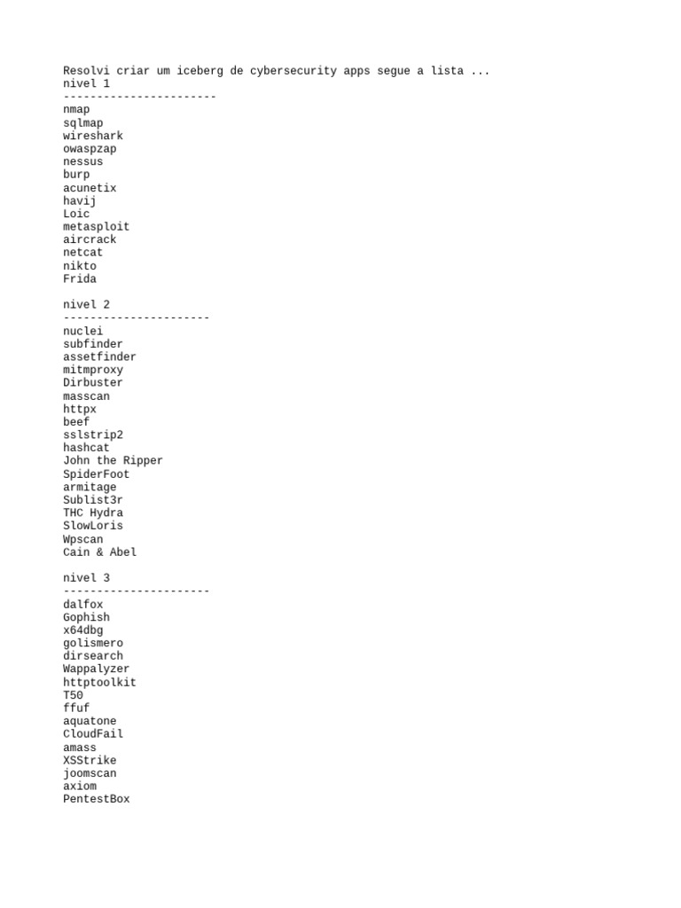 Pentest Tools | PDF