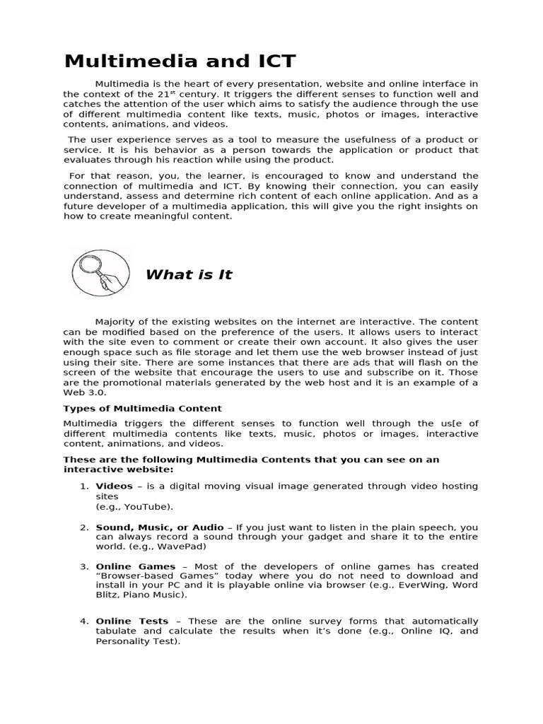 Study Materials For E-Tech Midterm | PDF | Infographics | Multimedia