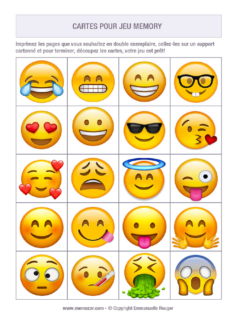 emoji_a_imprimer | PDF
