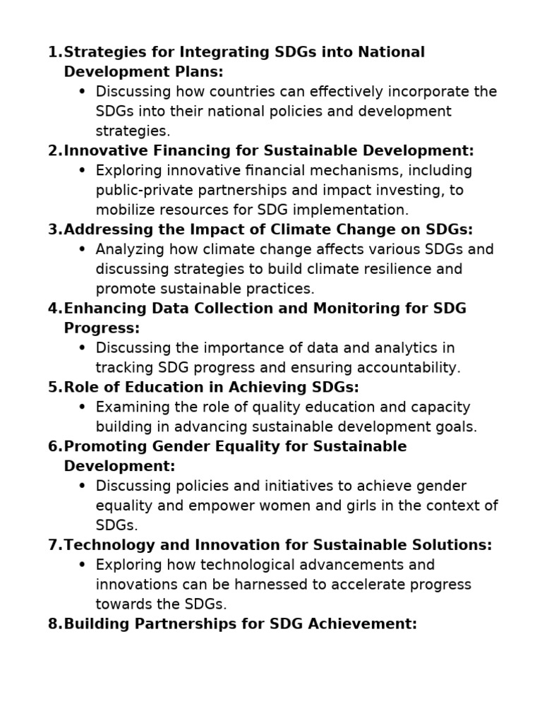 Suggested Moderated Caucus | PDF | Sustainability | Sustainable Development