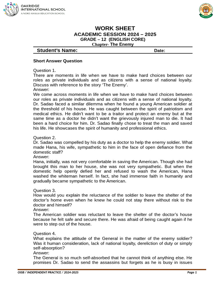Hana's Reflection on General Takima's Cruelty | PDF | Prisoner Of War