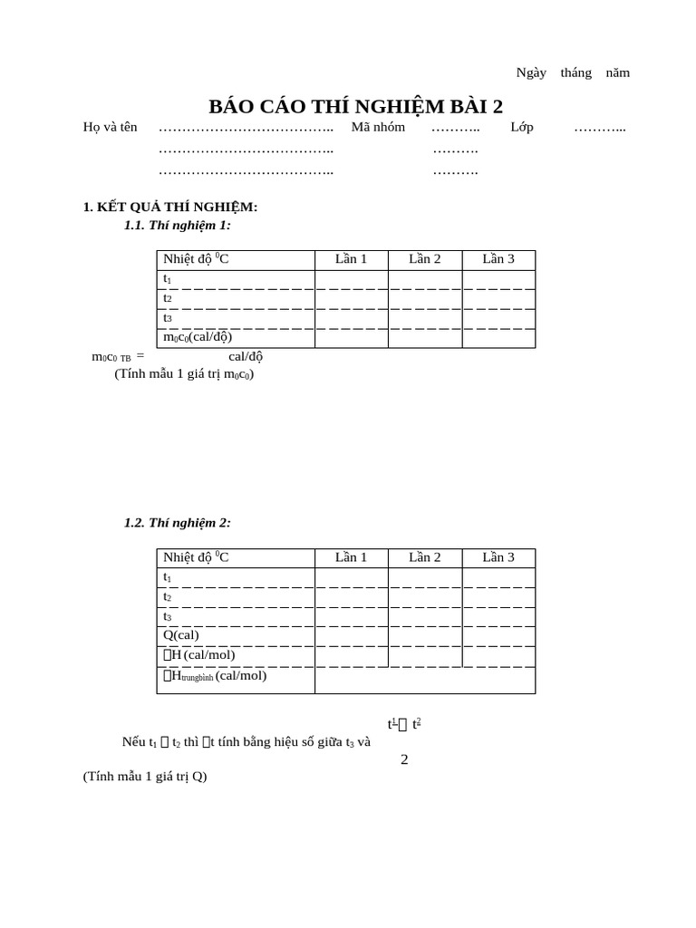 Bao Cao TN HDC-KTHH | PDF