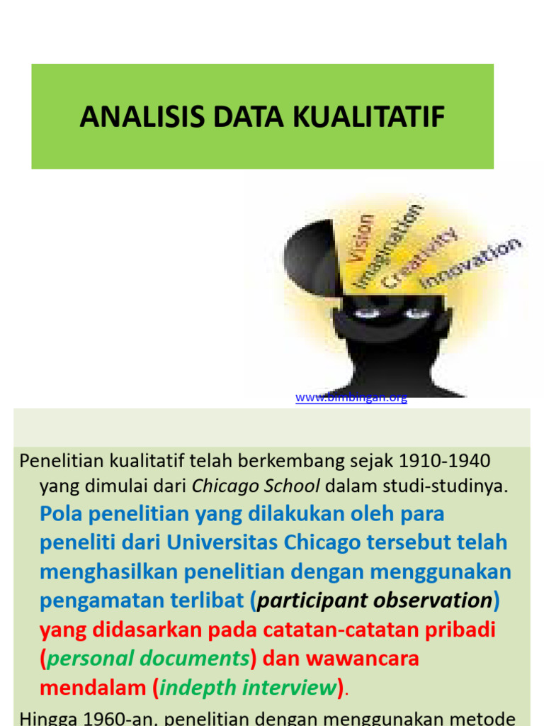 Analisis Data Kualitatif | PDF