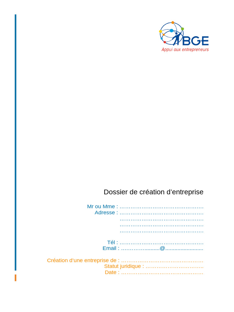 0 Dossier de Creation Simplifie | PDF