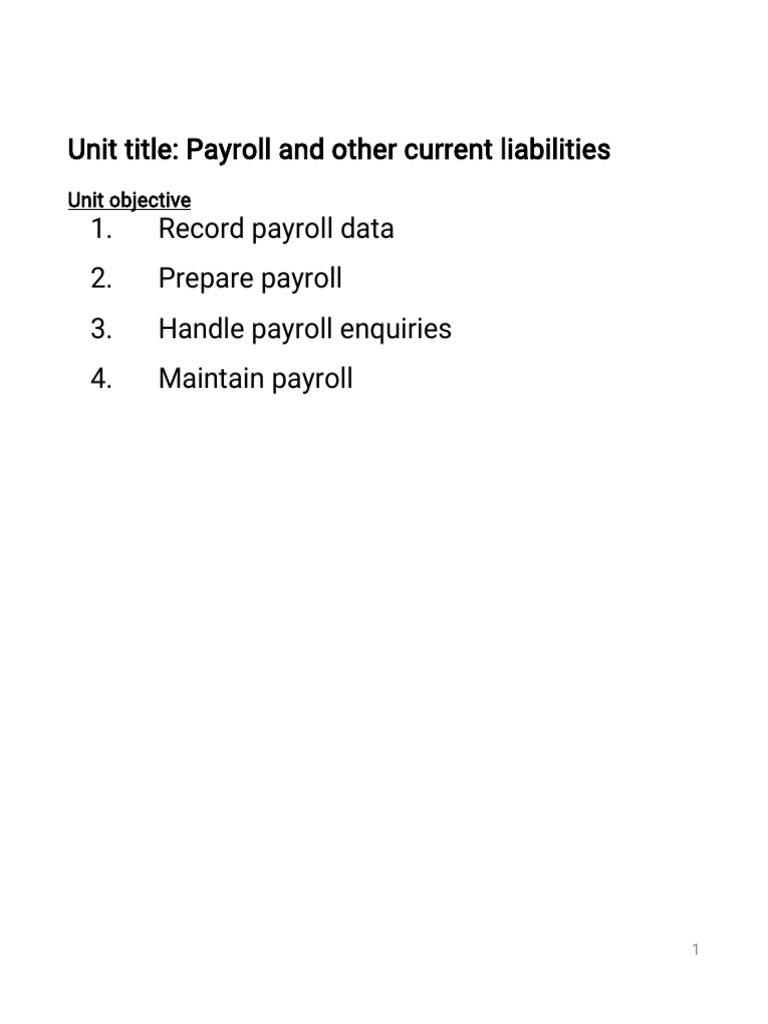 Payroll Accounting Essentials | PDF