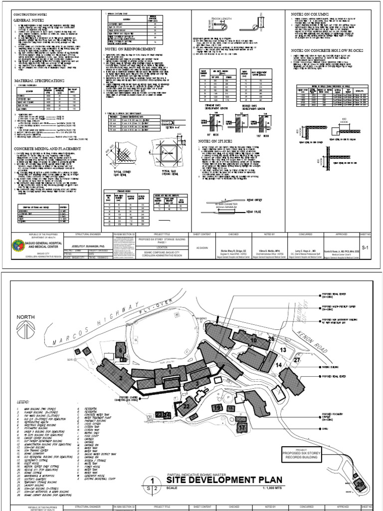 Proposed Six Storey Storage Building Phase I STRUCTURAL | PDF ...