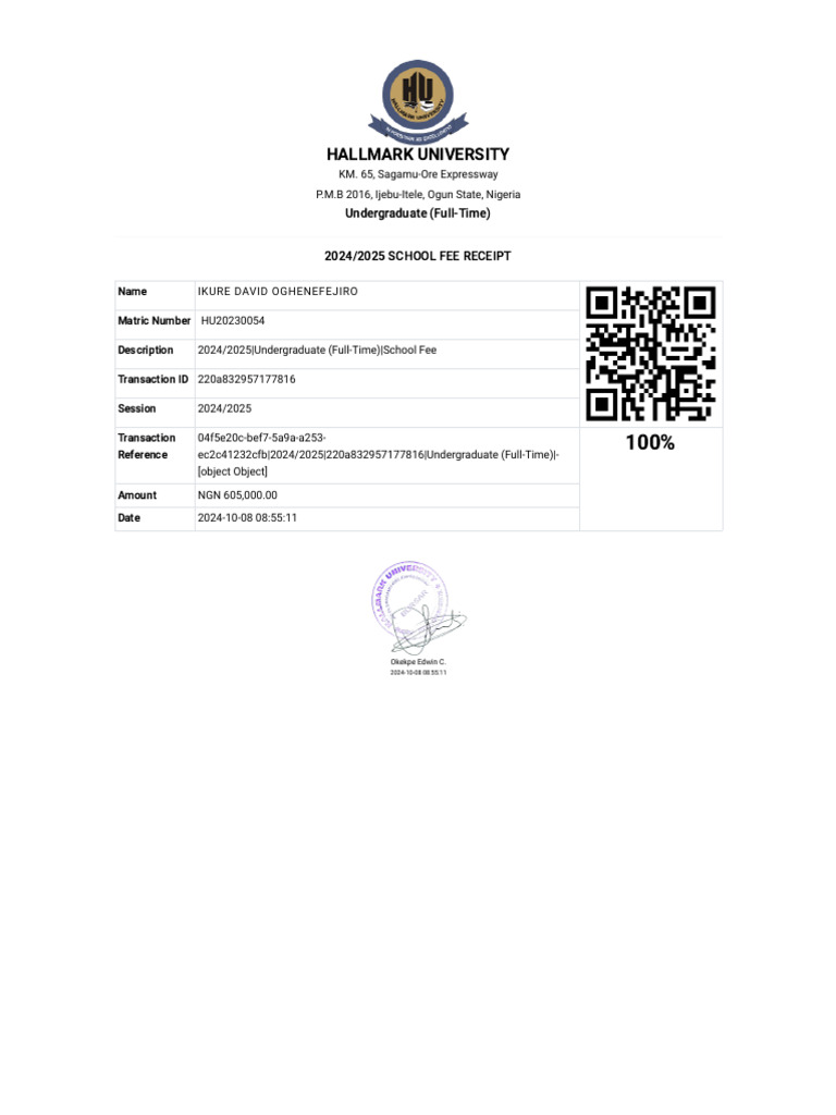 Hallmark University | PDF