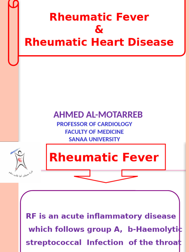 Rheumatic Fever Rheumatic Heart Disease | PDF | Medical Specialties ...