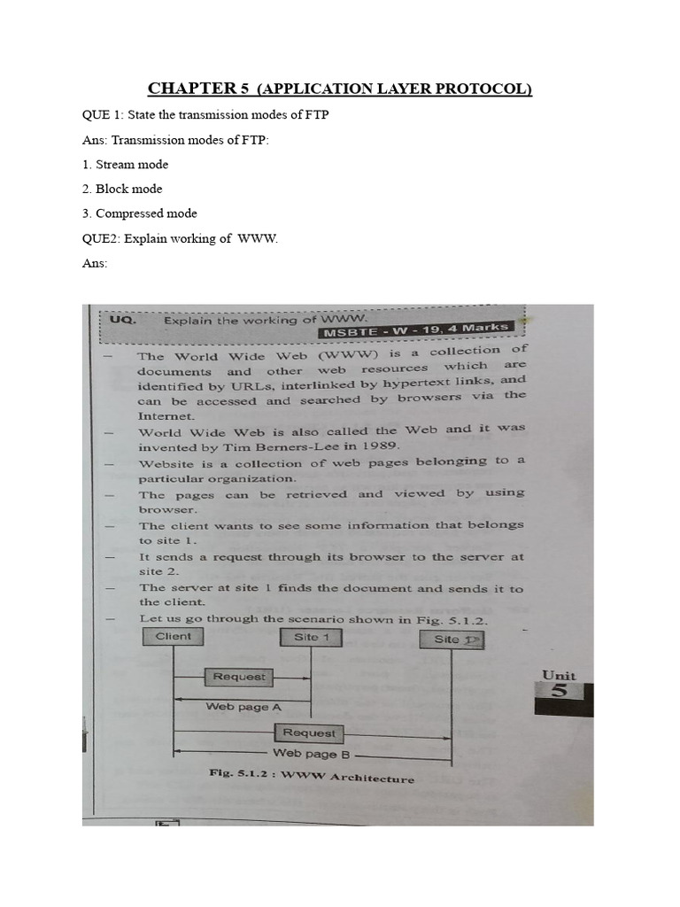 Chapter 5 (Application Layer Protocol) | PDF | Routing | Ip Address