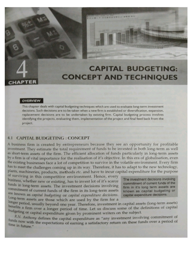 chapter -4 financial management | PDF