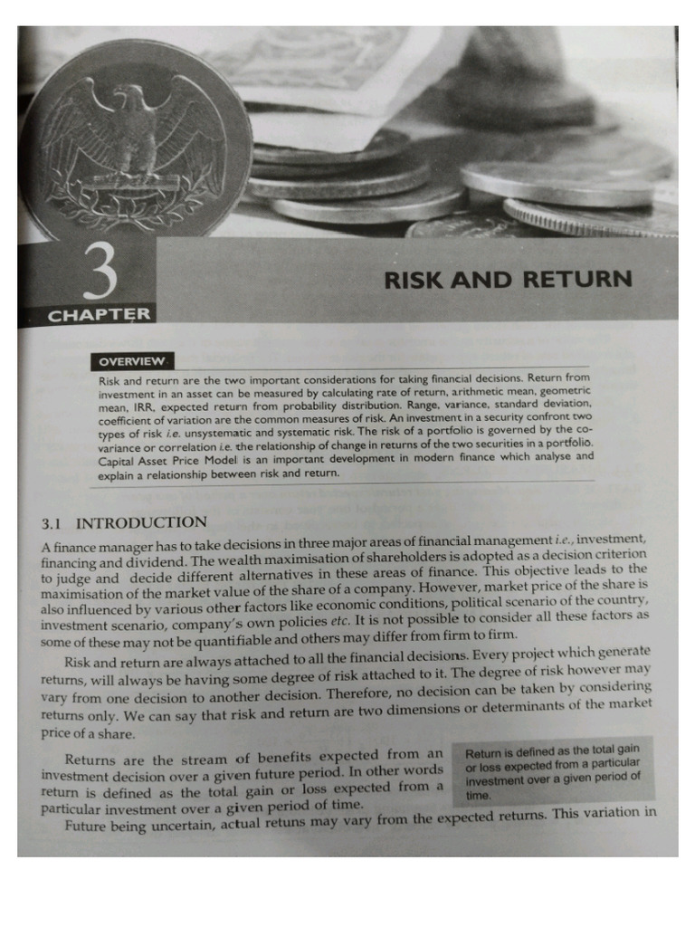 chapter-3 financial management | PDF