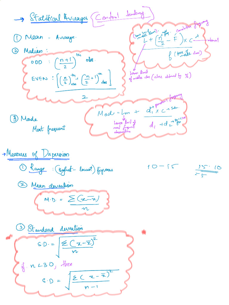 Formulas 1 | PDF