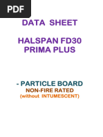 Halspan FD60 Fire Door Technical Manual | PDF | Door | Plywood