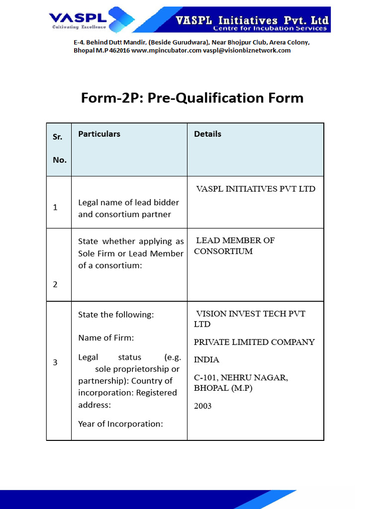 Form 2P | PDF