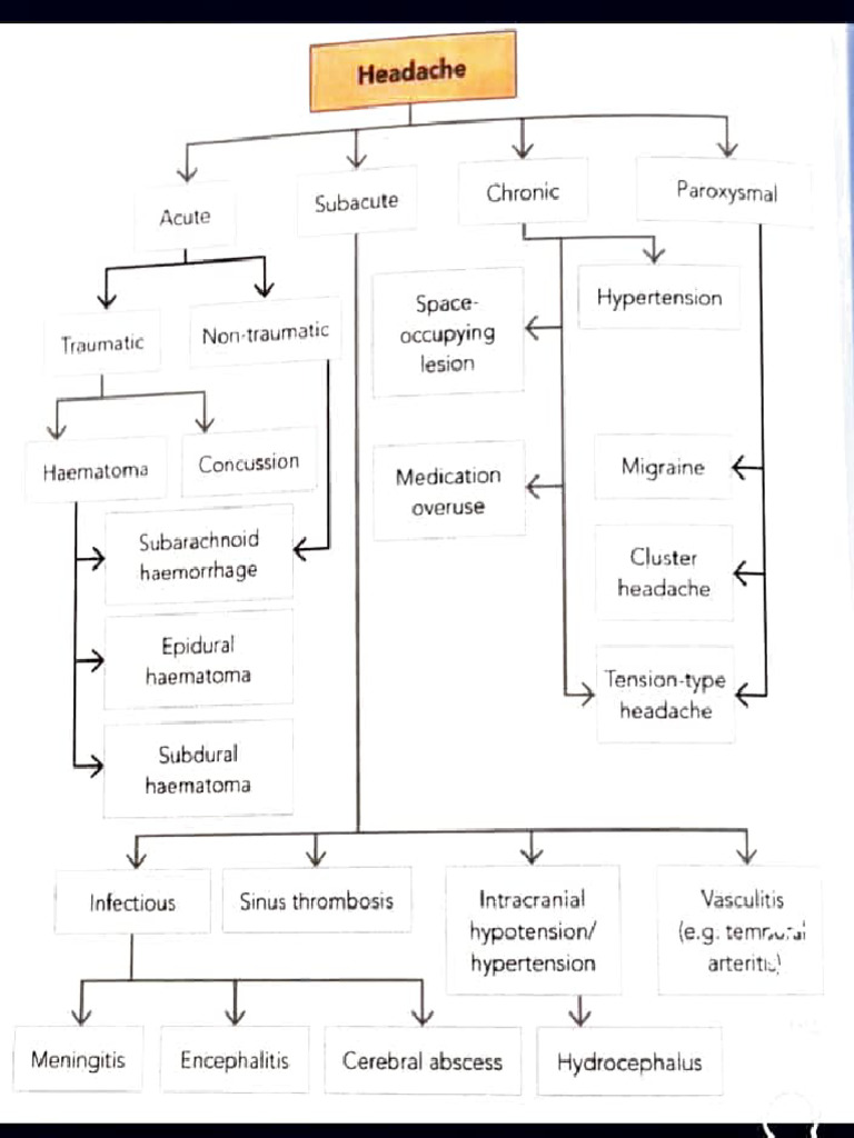 Approach To Headache | PDF