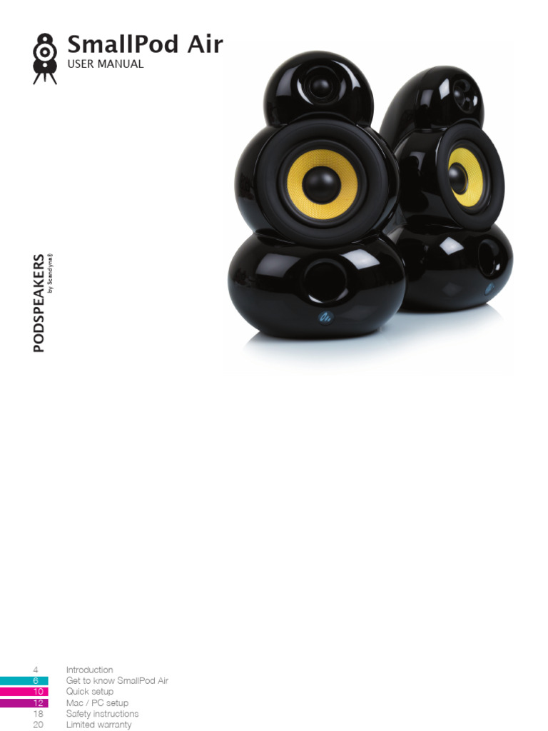 SmallPod_Air_manual | PDF | I Pod Touch | I Pod