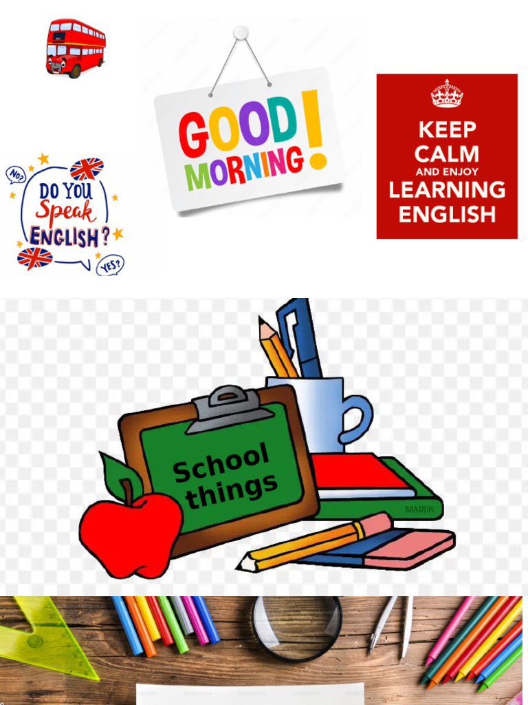 English School Things | PDF