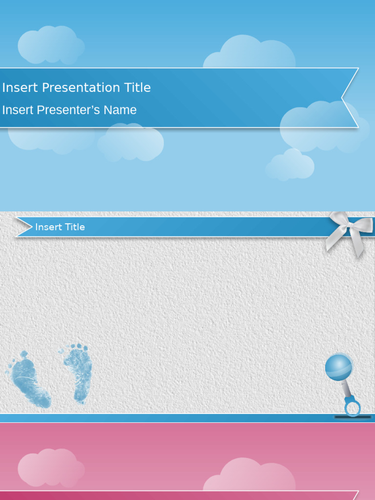 m62 Baby PowerPoint Template | PDF