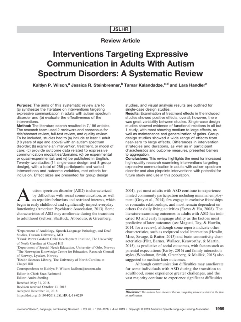 Wilson Et Al. - 2019 - Interventions Targeting Expressive Communication ...