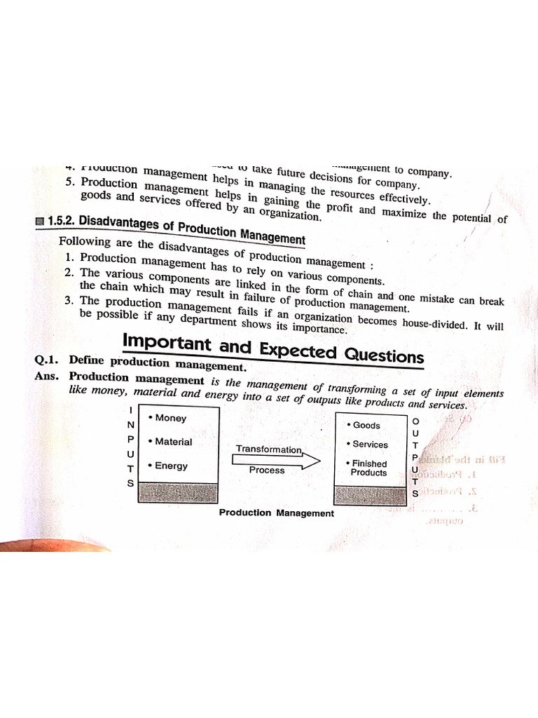 Production Management | PDF