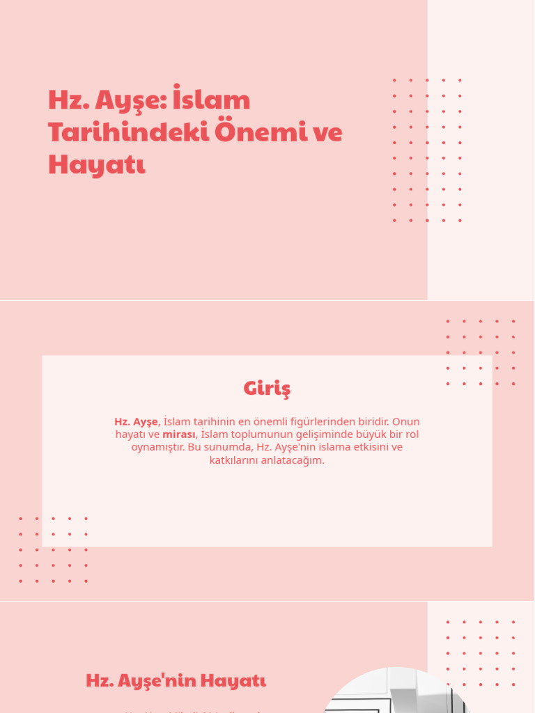 Slidesgo HZ Ayse Islam Tarihindeki Onemli Rolu Ve Mirasi ...