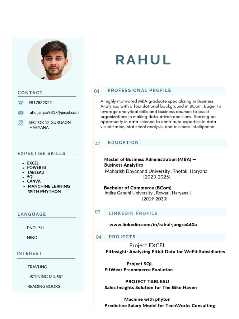 Rahul Resume 2 | PDF