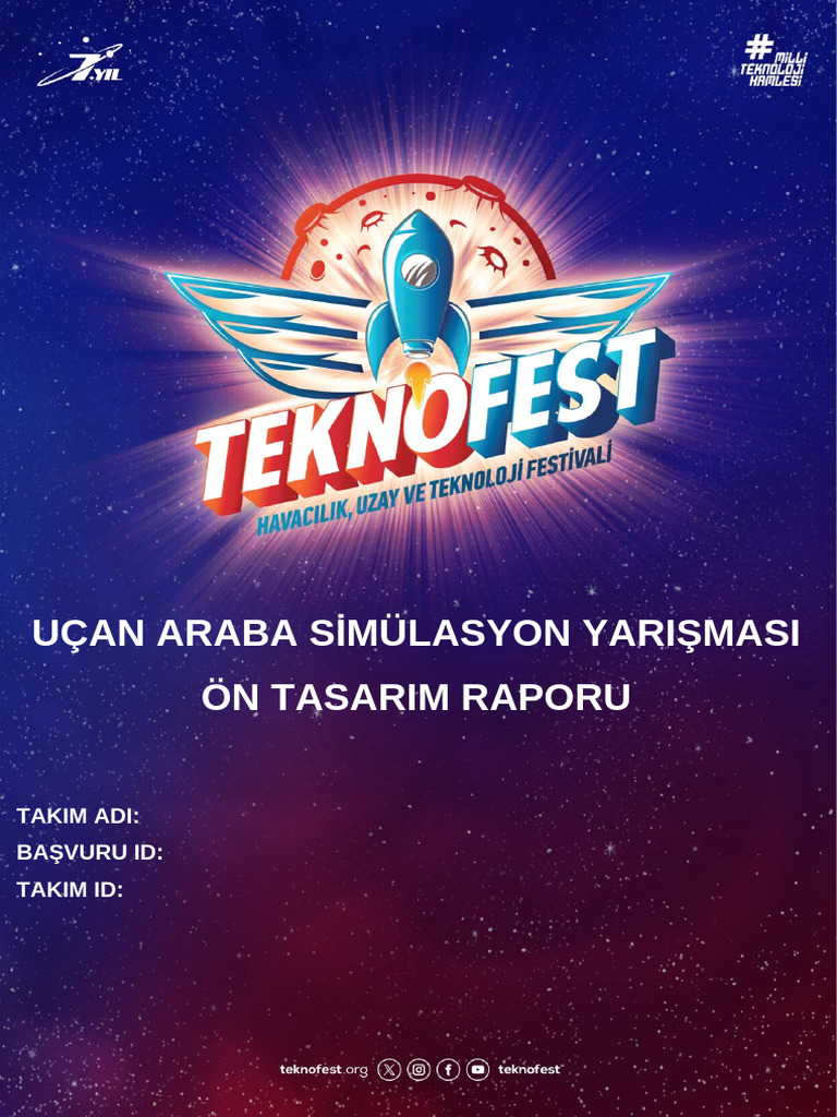 TEKNOFEST 2024 Ucan Araba Yarismasi OTR Sablonu CaXEO | PDF