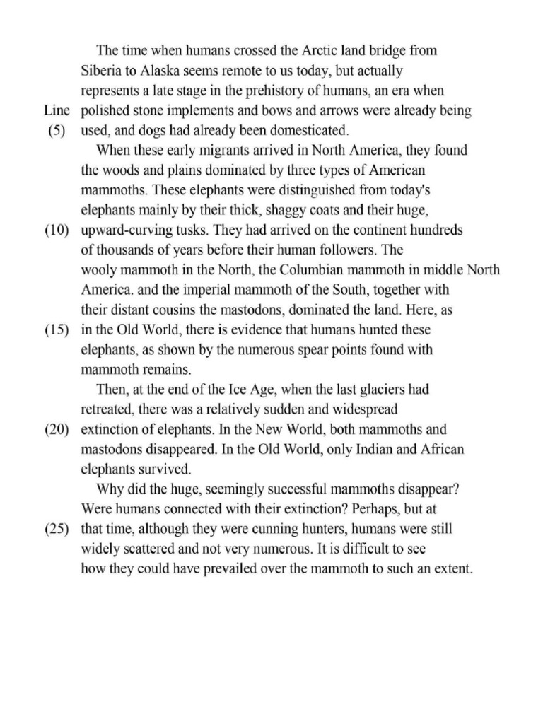 Exercise 1 - Reading Comprehension | PDF