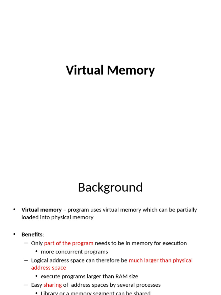 Ch9 Virtual Memory | PDF | Computer Data Storage | Computer Hardware