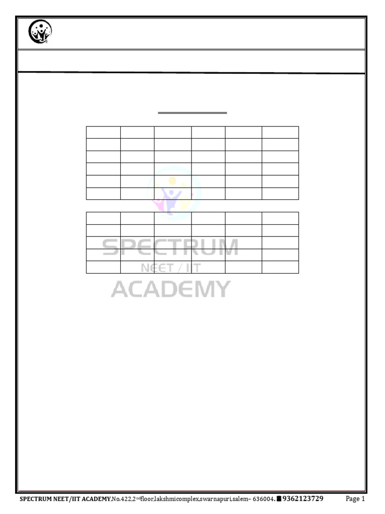 CURRENT ELECTRICITY-ANSWER KEY | PDF