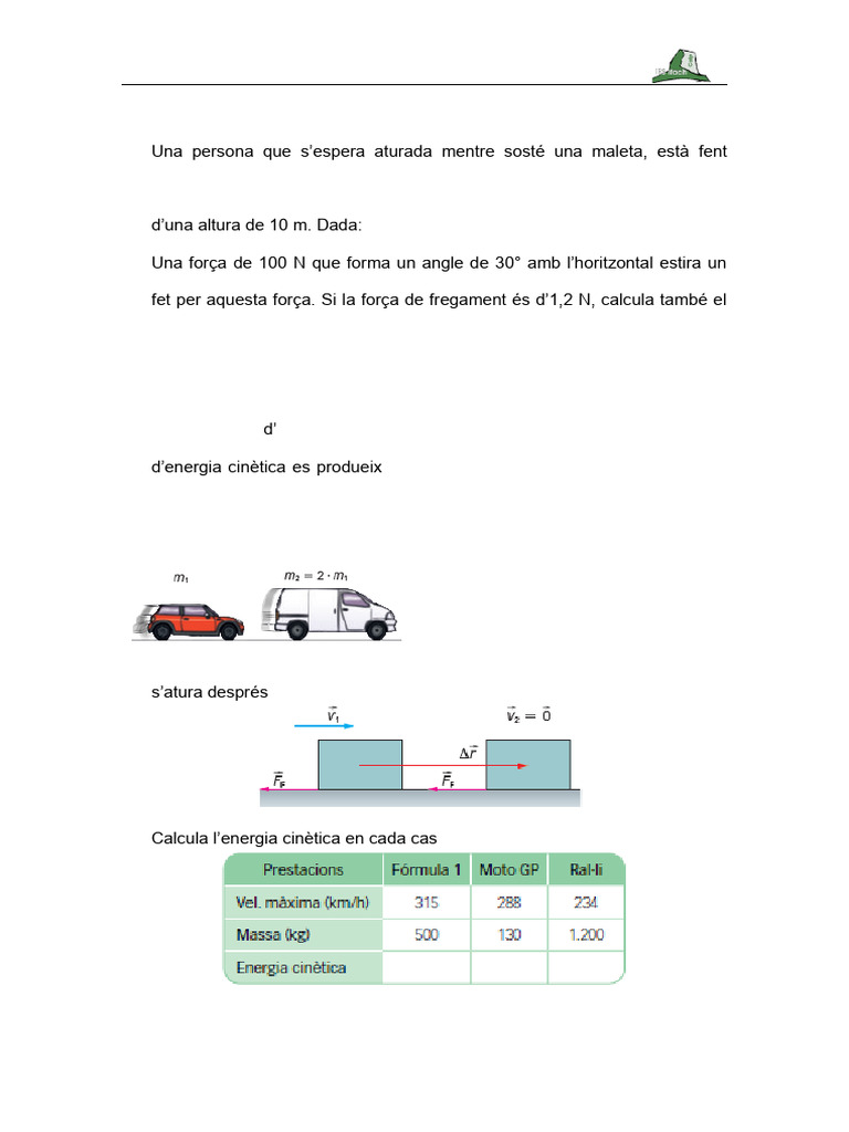 Fitxa repàs Tema fyq | PDF