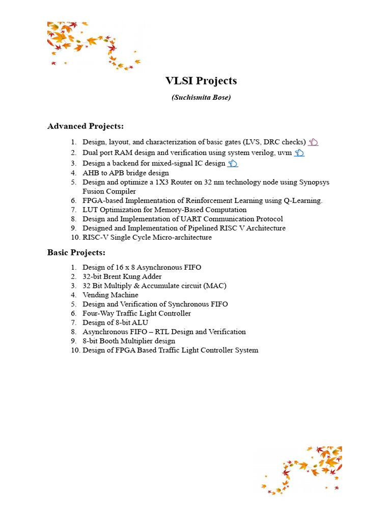 VLSI Project | PDF