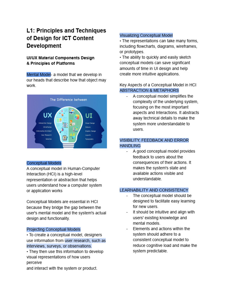 EmpTech-Q2_L1-2 | PDF | Graphical User Interfaces | Conceptual Model