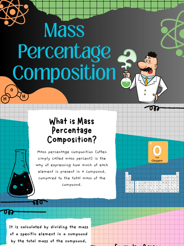 Mass Percentage Composition Group 3 | PDF