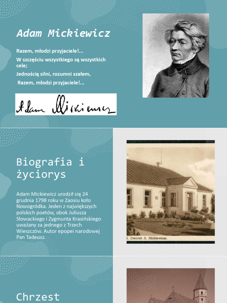 Adam Mickiewicz | PDF