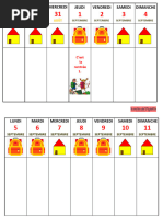 Calendrier Maternelle Moustache 2025-2026 | PDF