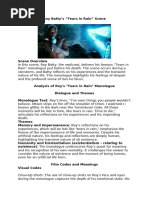 Roy Batty's Tears in Rain Monologue | PDF | Young Adult