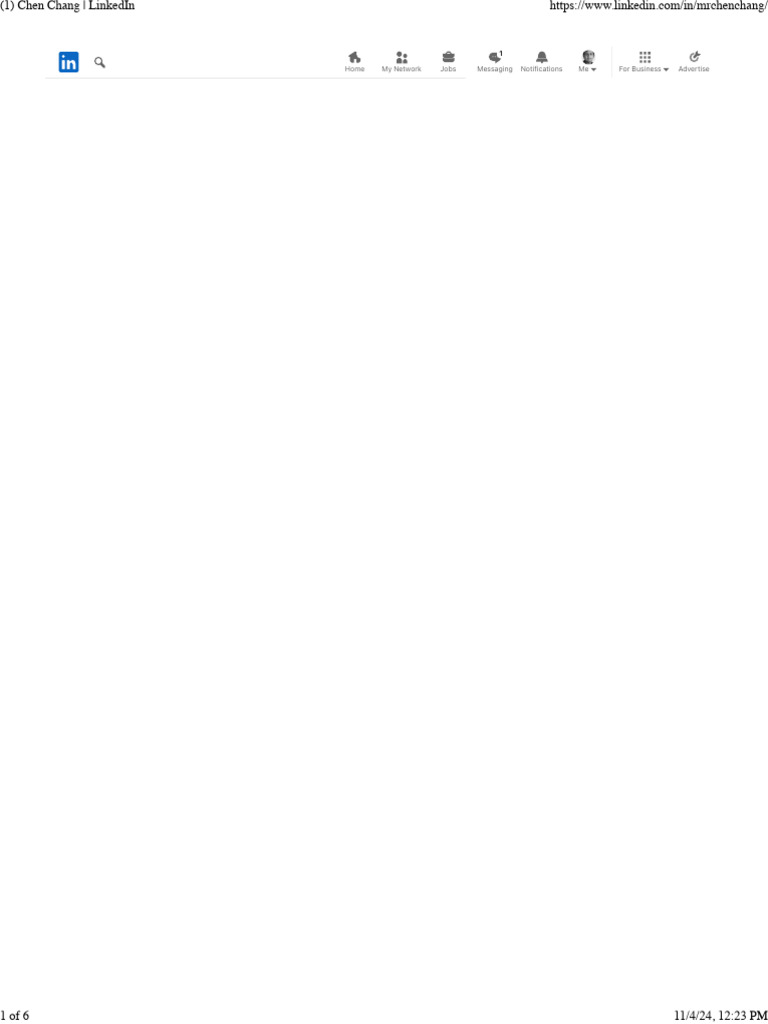 (1) Chen Chang _ LinkedIn | PDF | Artificial Intelligence ... (1) Chen Chang _ LinkedIn | PDF | Artificial Intelligence ...