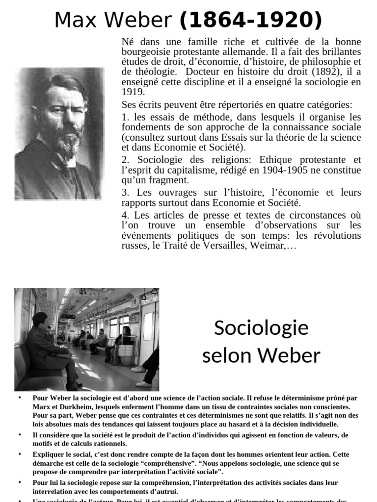 weber1 | PDF | Max Weber | Sociologie