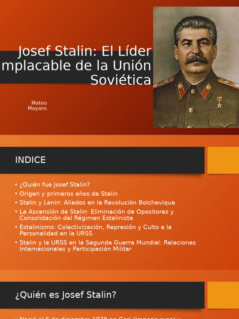 Josef Stalin | PDF